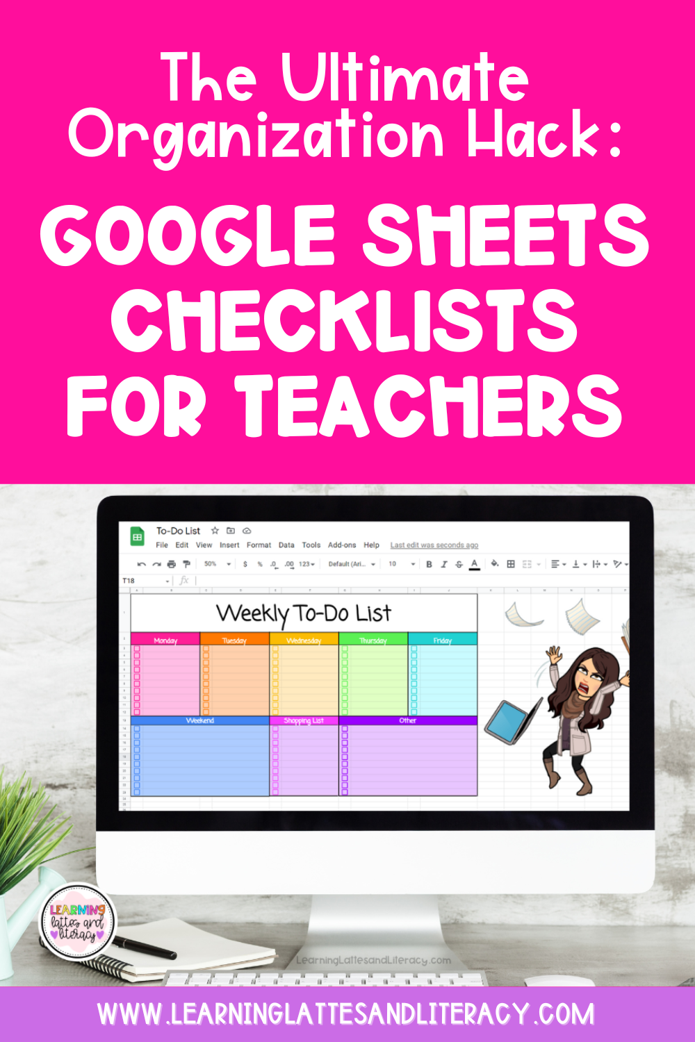 The Ultimate Organization Hack: Google Sheets Checklists for Teachers ...